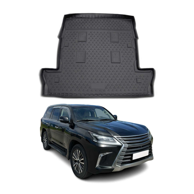 2013-2021 Lexus LX 570 Cargo Liner Trunk Mat All Weather Black – OMAC USA