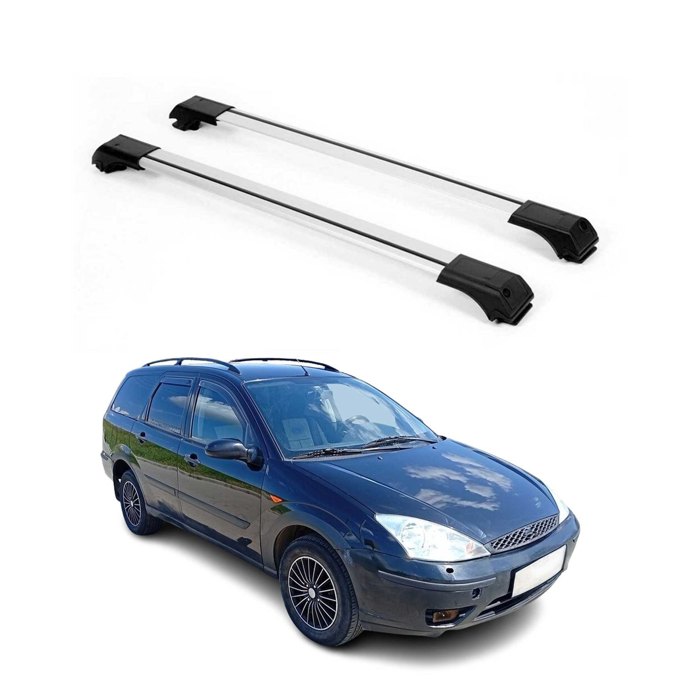 Roof Racks for Ford Focus 2000-2007 Silver | OMAC – OMAC USA
