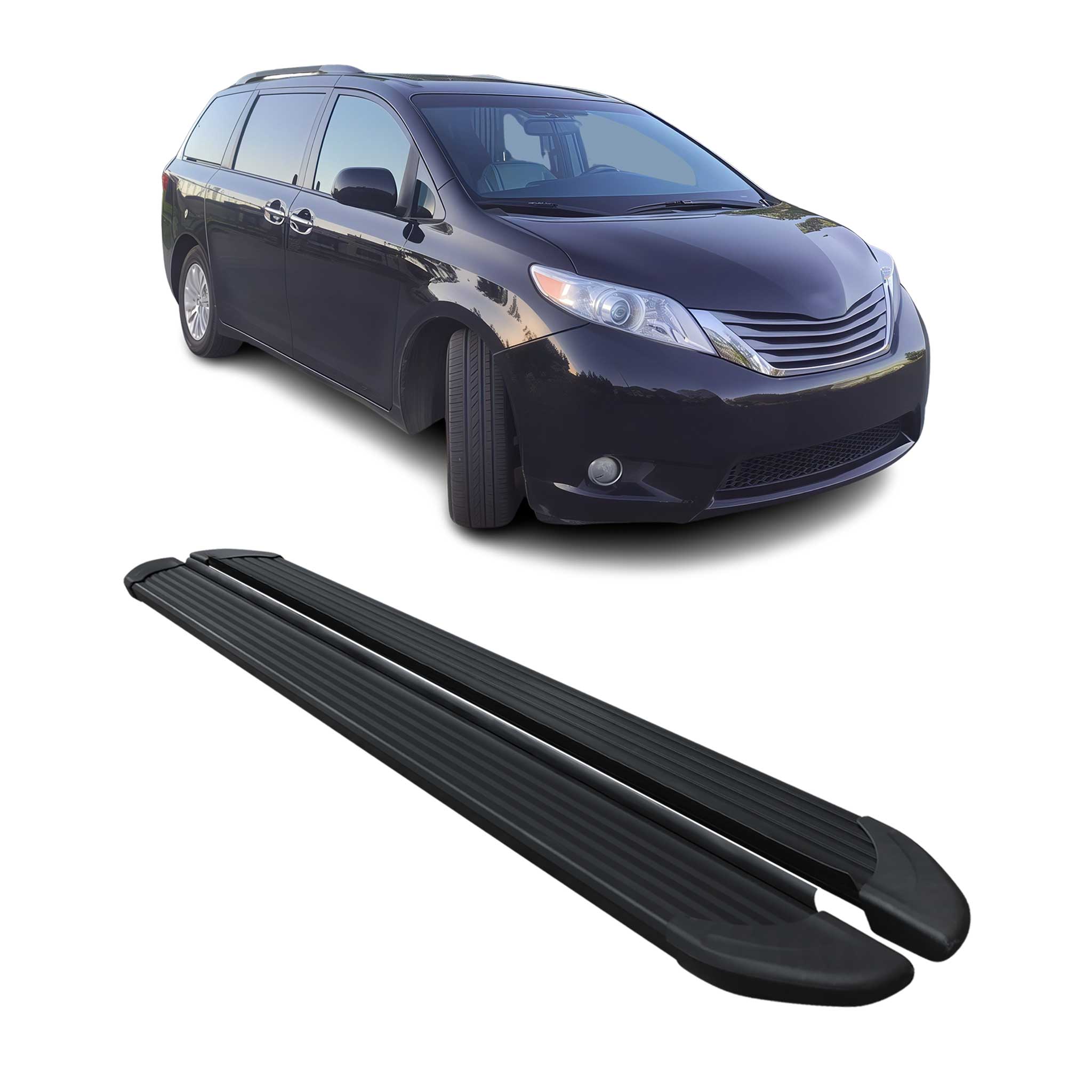 2011-2020 Toyota Sienna Nerf Bar Side Step Running Boards Alu 2x – OMAC USA