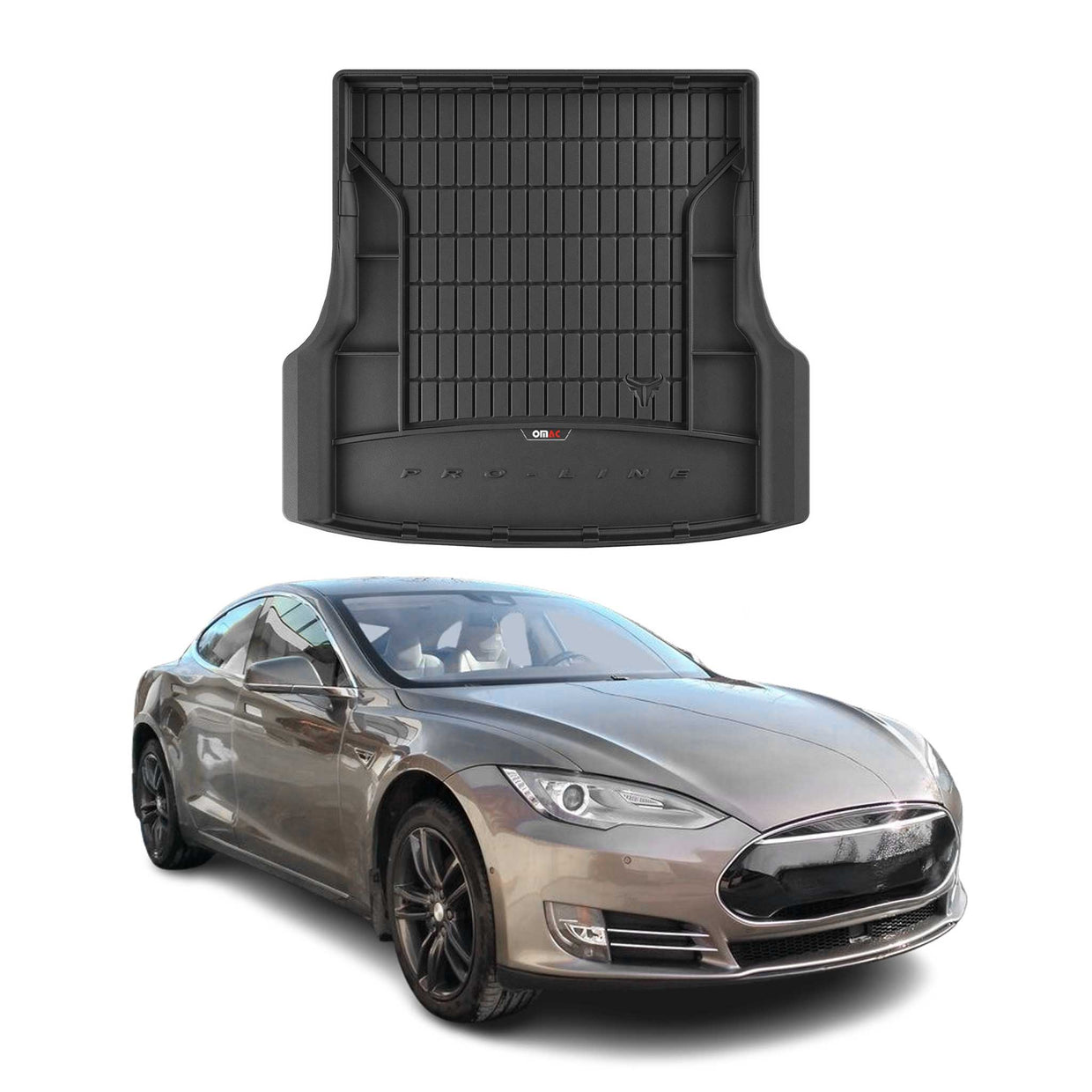 2012-2024 Tesla Model S Premium Cargo Liner Trunk Mat All Weather Heav ...