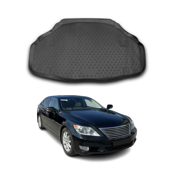 2007-2016 Lexus LS460 Sedan Cargo Liner Trunk Mat All Weather Black ...