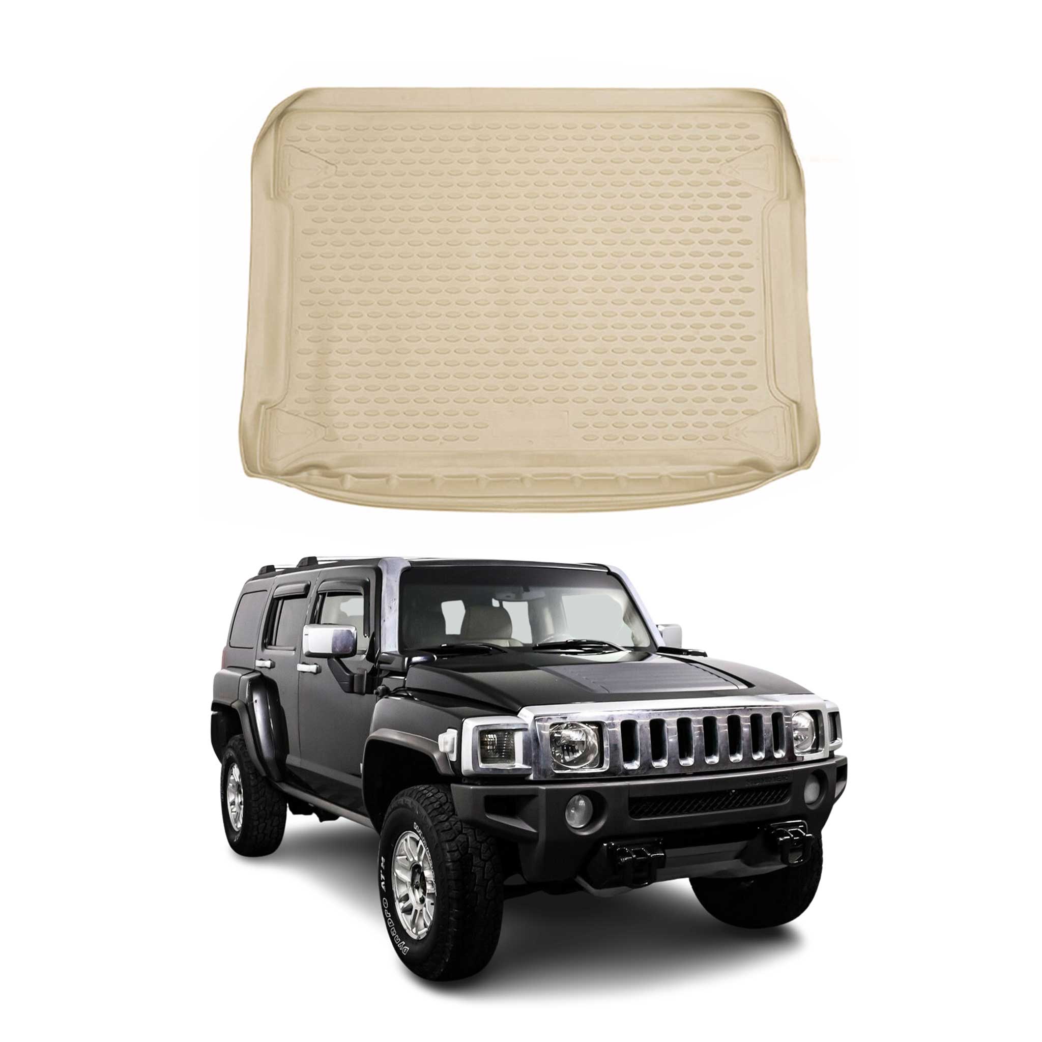 2006-2010 Hummer H3 Cargo Liner Trunk Mat All Weather Beige – OMAC USA
