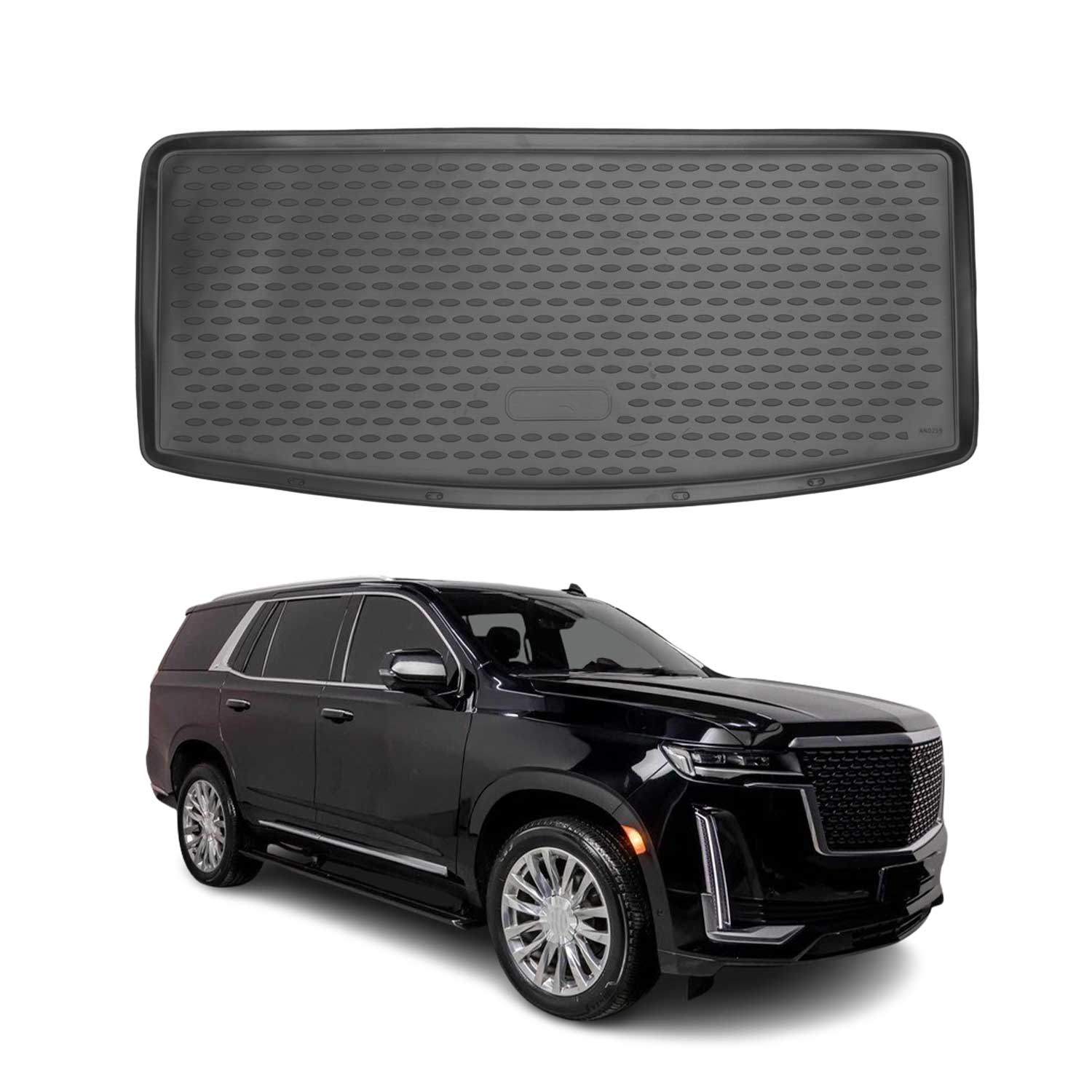 2021-2026 Cadillac Escalade Cargo Liner Trunk Mat All Weather Behind 3 ...