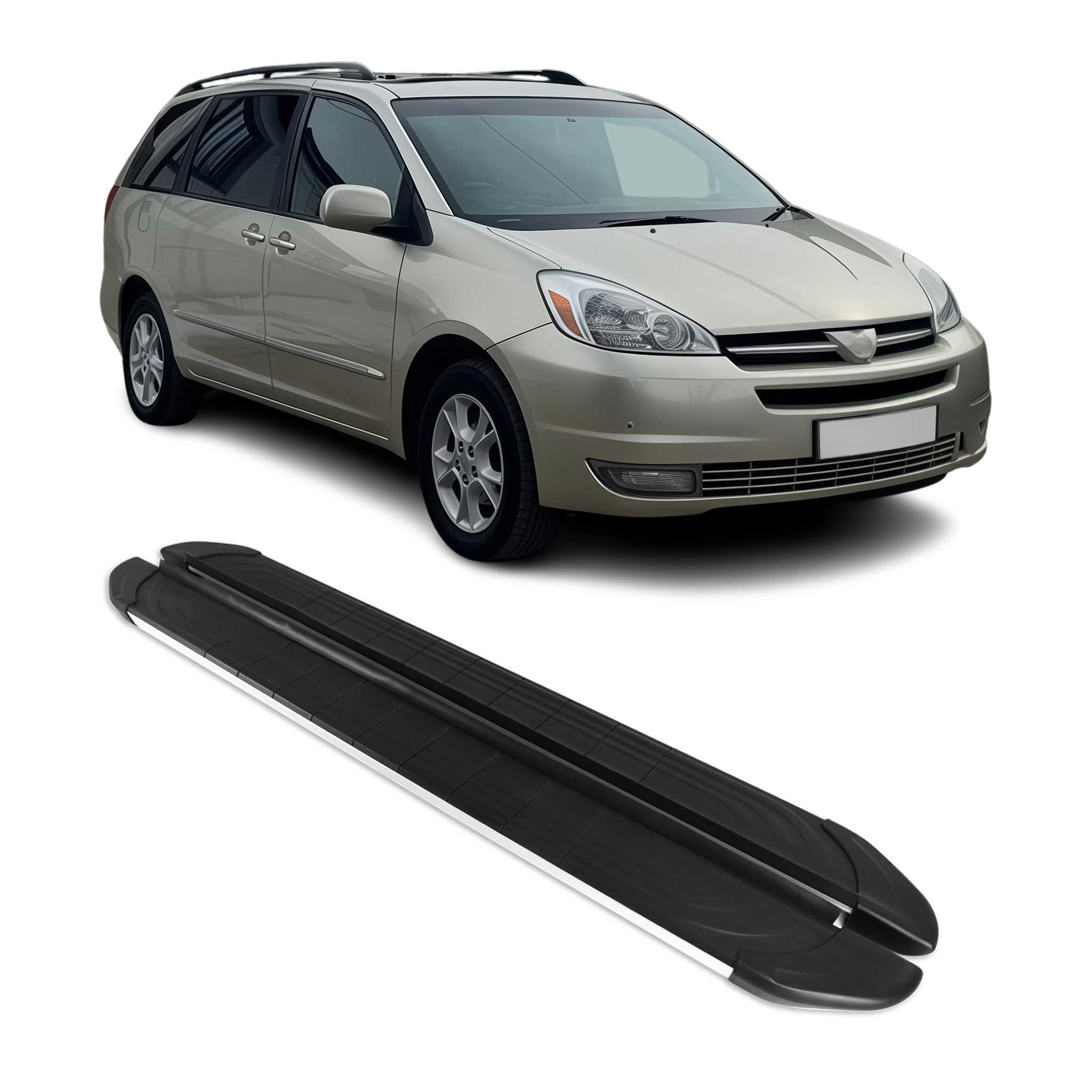 2005-2010 Toyota Sienna Nerf Bar Side Step Running Boards Alu 2x – OMAC USA