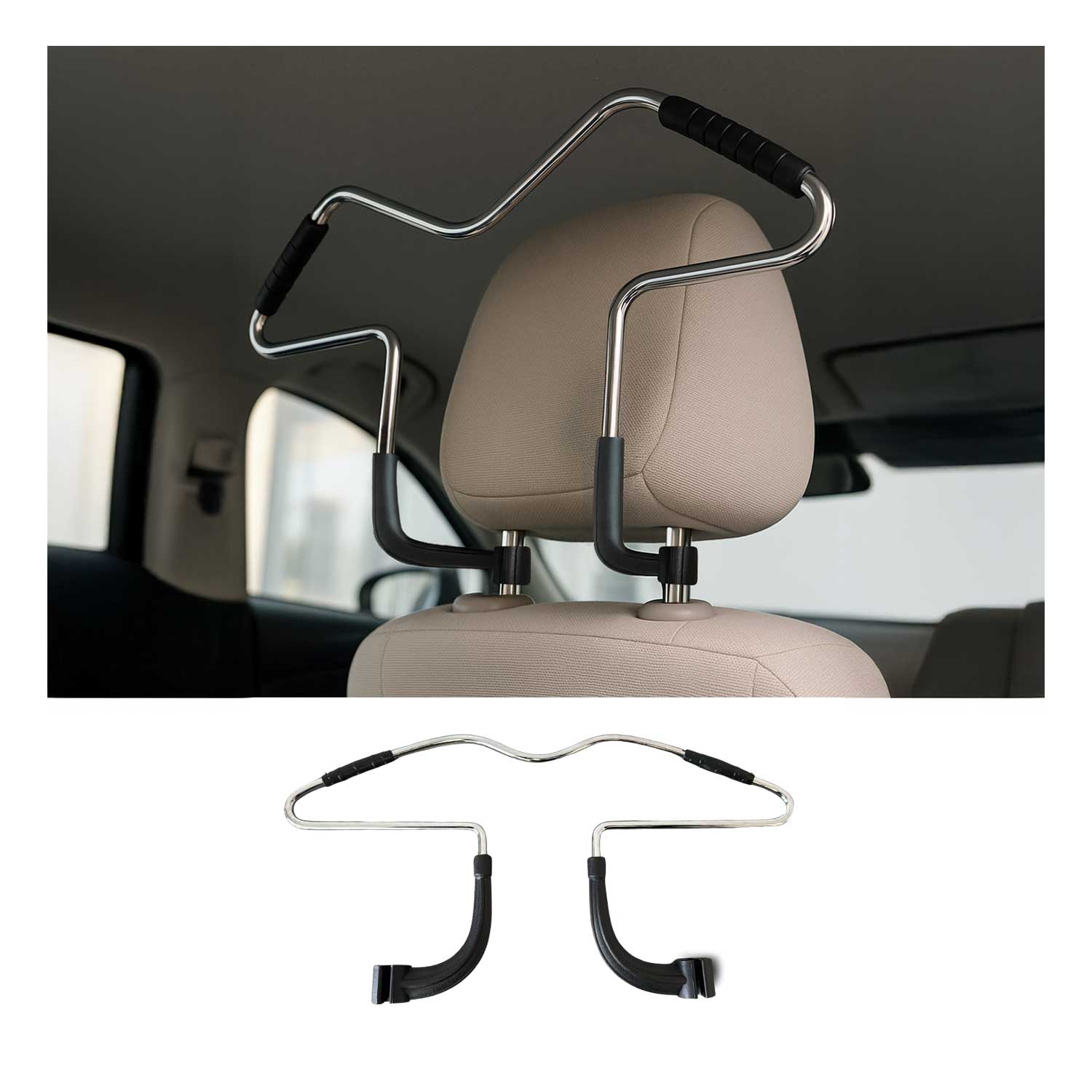 Steel Car Seat Headrest Jacket Coat Suit Clothes Hanger Automobile Usa ...