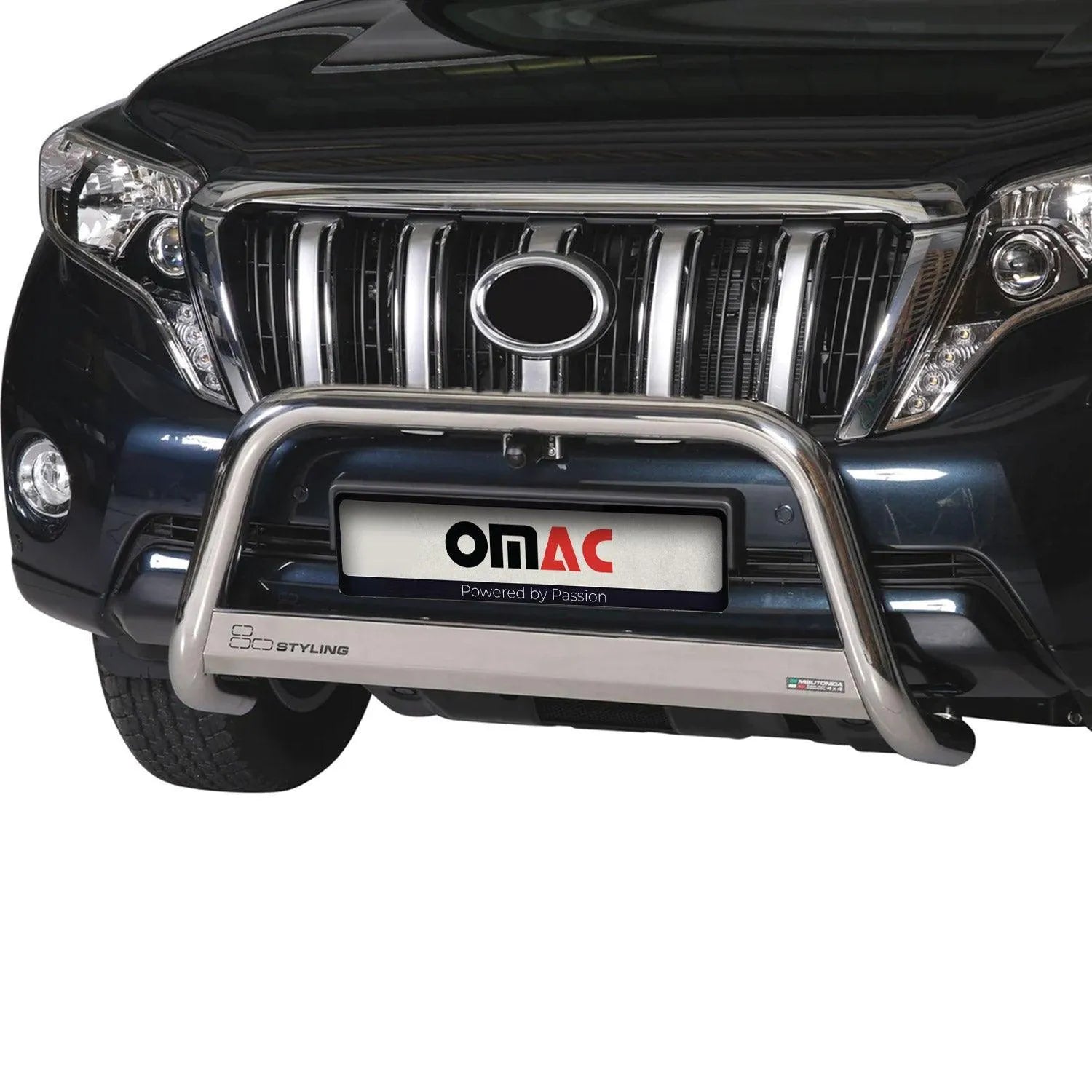 2014-2019 Lexus GX 460 Bull Bar Push Front Bumper Grille Silver 1 Pc ...