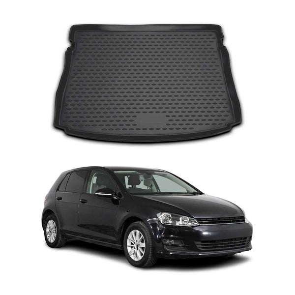 2015-2021 VW Golf GTI MK7 Cargo Liner Trunk Mat All Weather Black ...