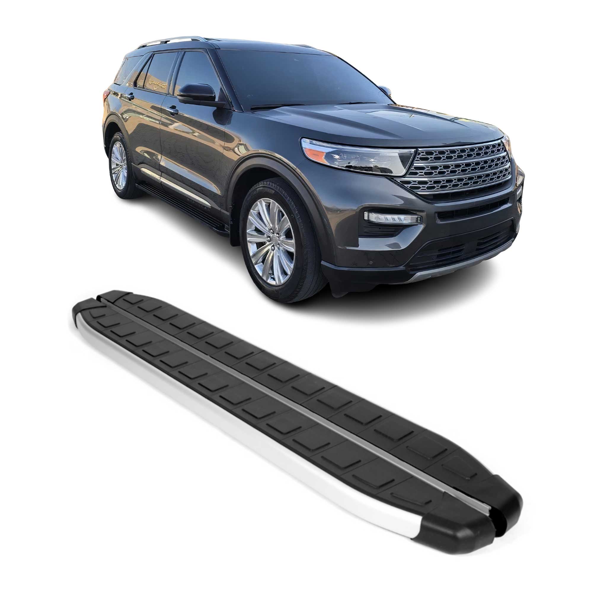 2020-2026 Ford Explorer Nerf Bar Side Step Running Boards Alu 2x – OMAC USA