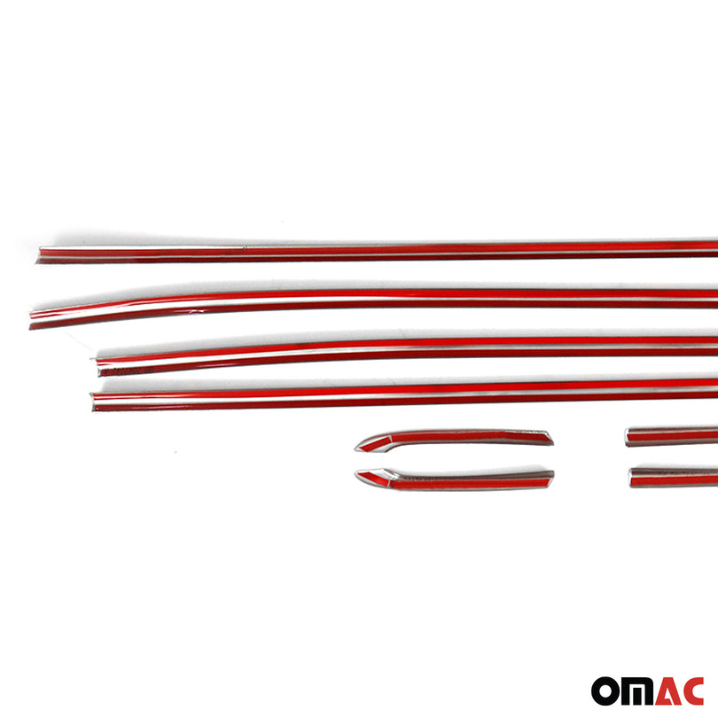 2019-2026 Toyota Corolla Sedan Window Molding Trim Streamer Stainless ...