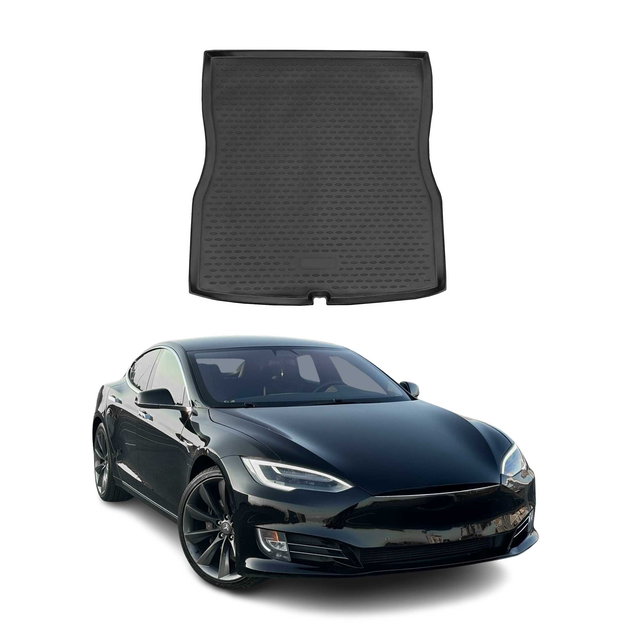 2014-2020 Tesla Model S Cargo Liner Trunk Mat All Weather Black – OMAC USA