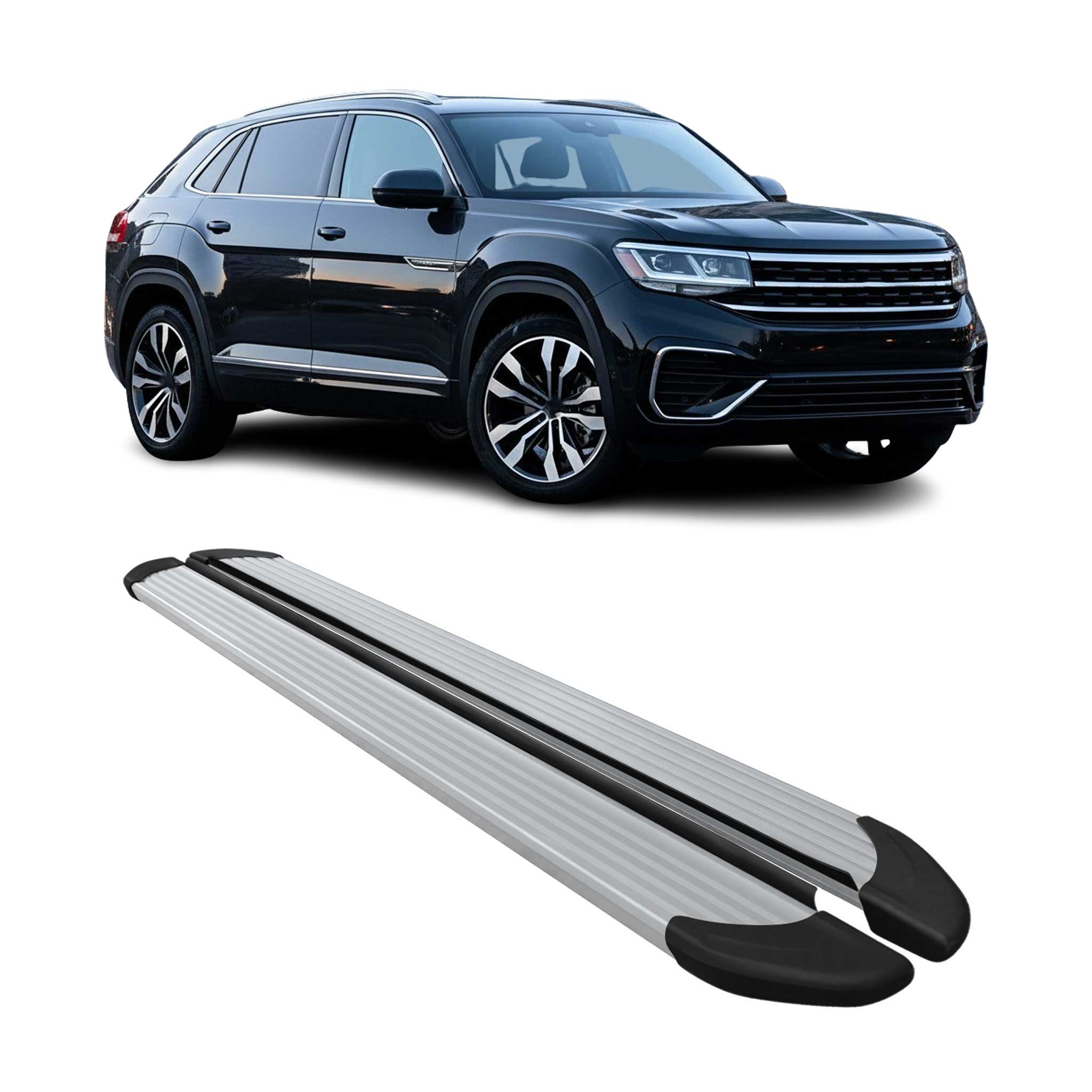 2018-2026 VW Atlas / Cross Sport / Teramont Nerf Bar Side Step Running ...