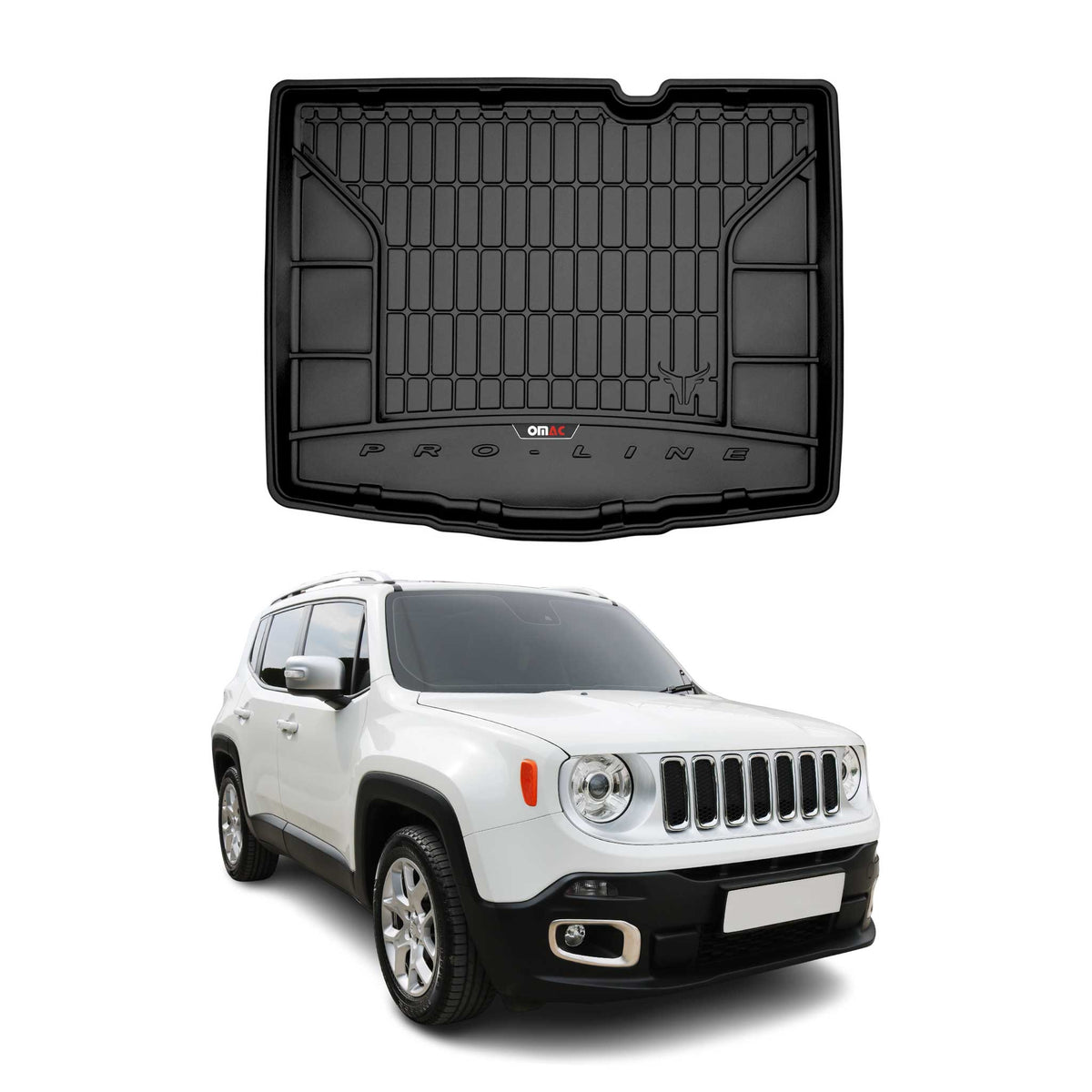 2015-2023 Jeep Renegade Premium Cargo Liner Trunk Mat All Weather Heav ...