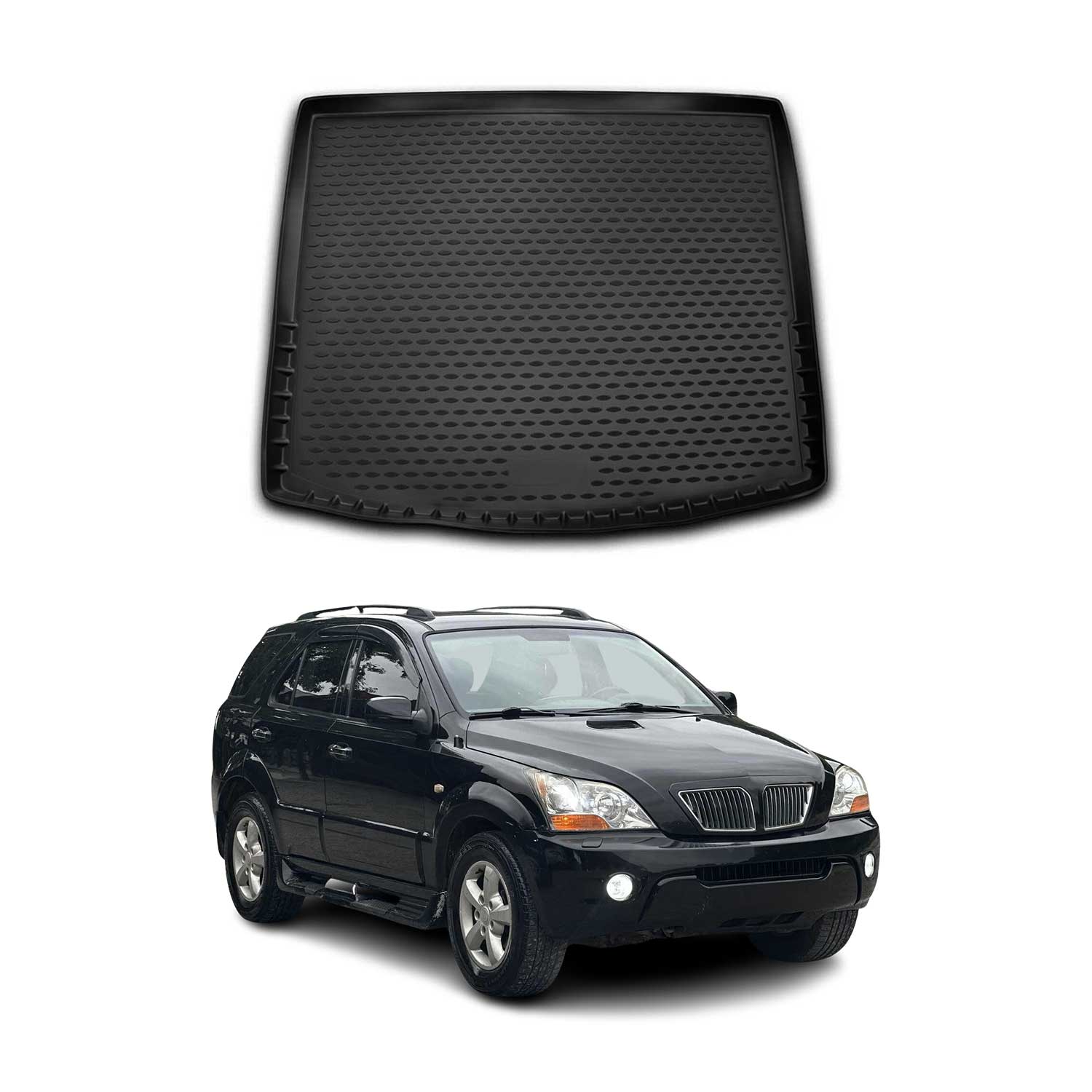 2011-2013 Kia Sorento Cargo Liner Trunk Mat All Weather Black – OMAC USA