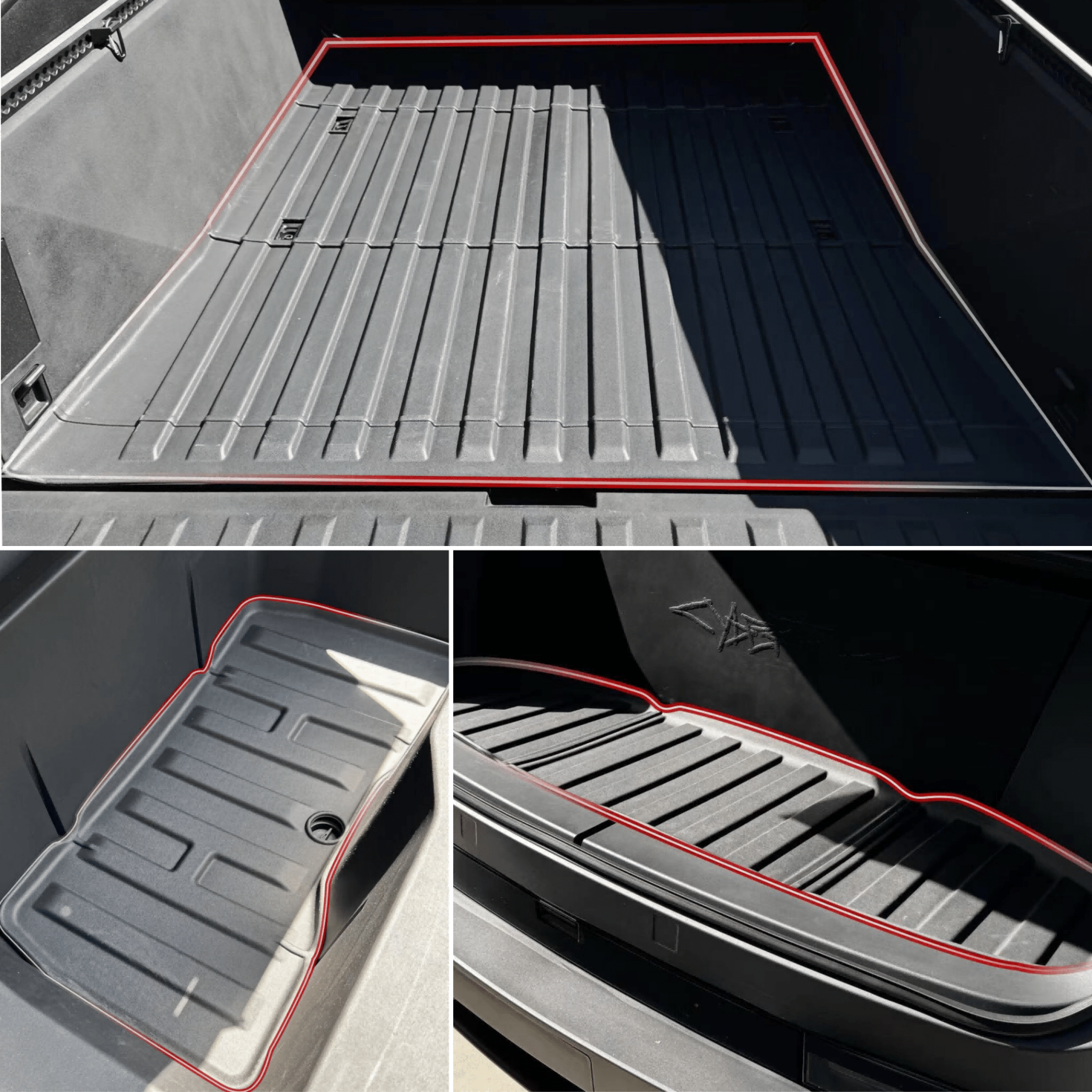 Tesla Cybertruck Trunk Bed Mat Set – OMAC USA
