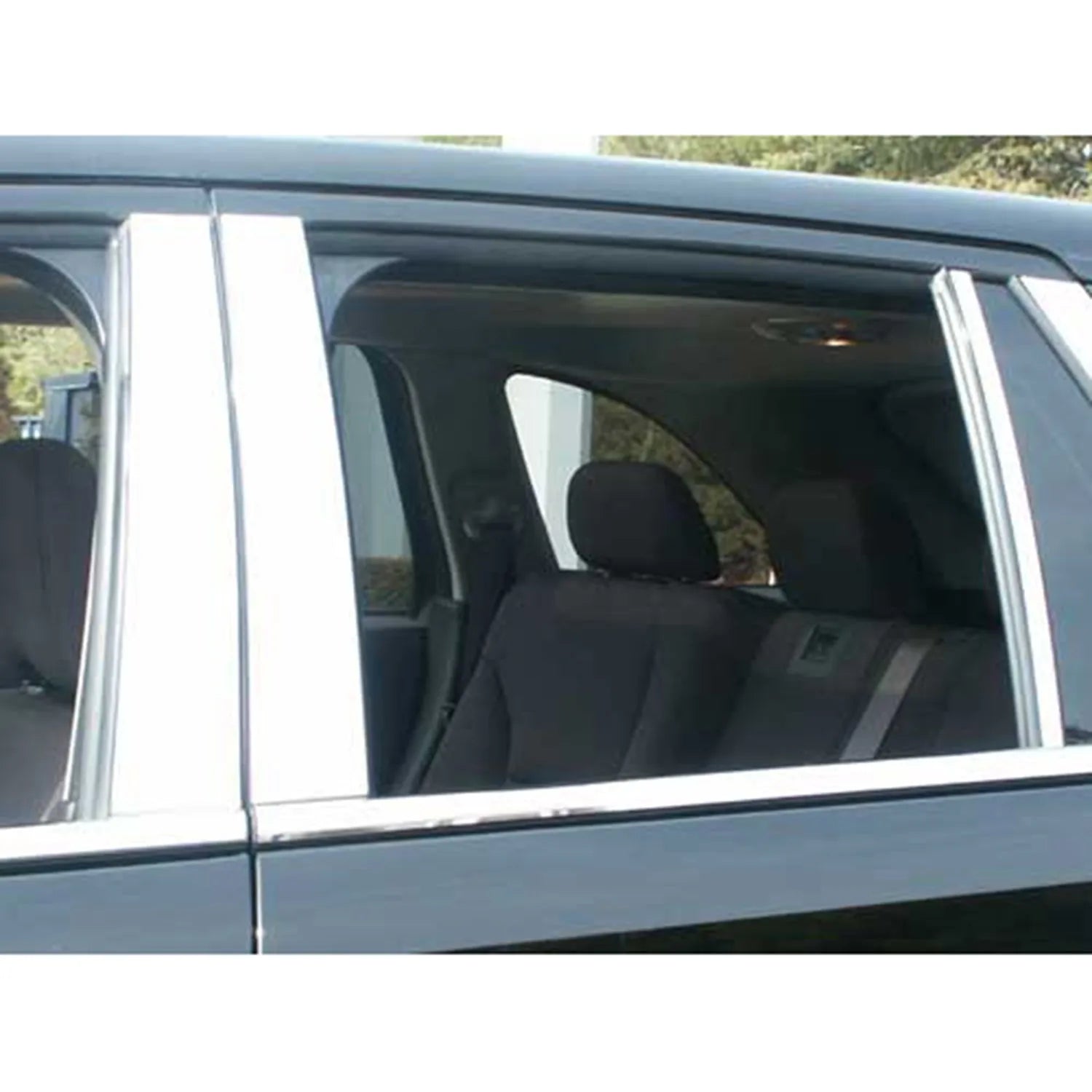 2007-2014 Ford Edge Stainless Steel Pillar Trim 6 Pcs – OMAC USA